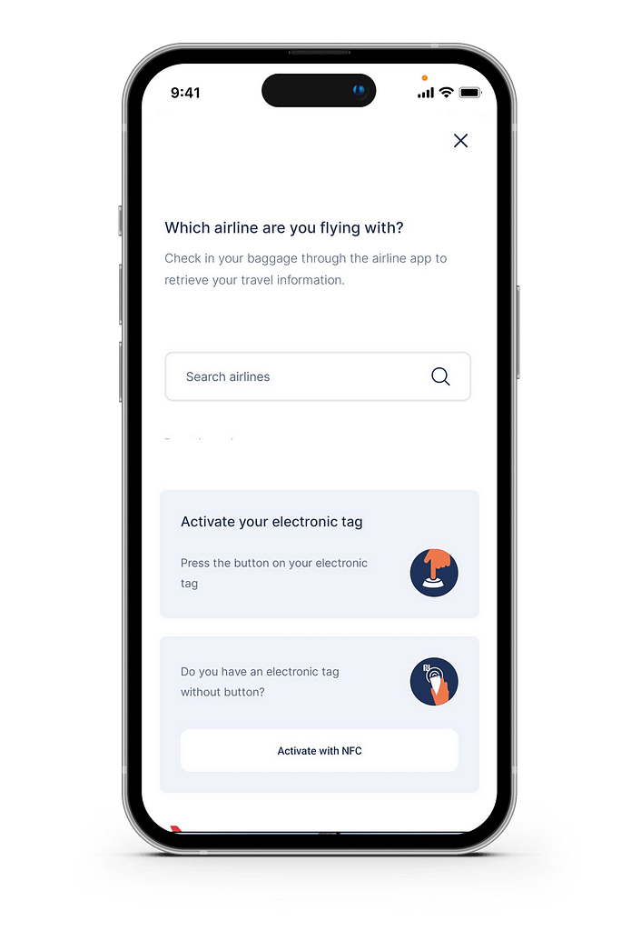 Check in baggage with Lufthansa - BAGTAG